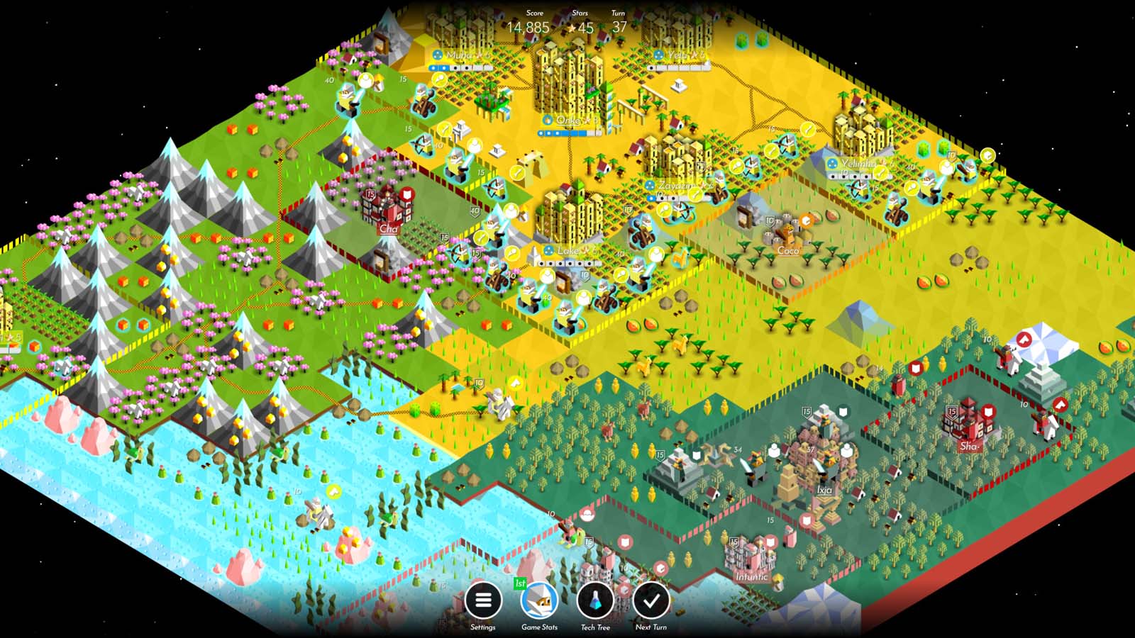 Review: The Battle Of Polytopia Moonrise (Steam)