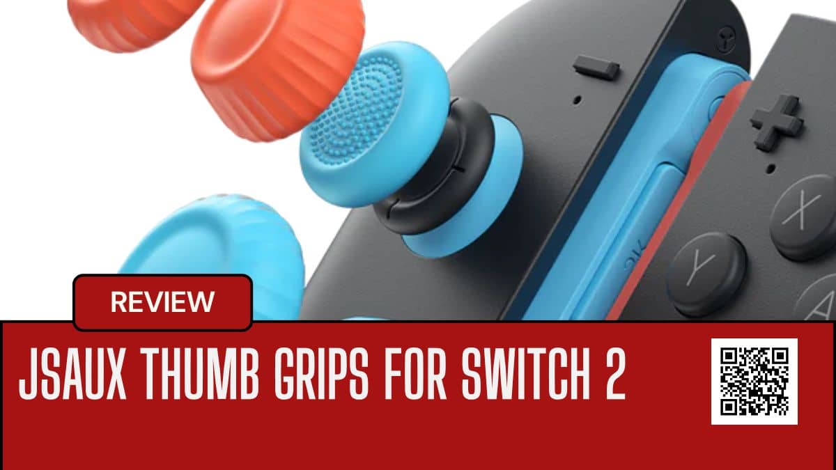 JSAUX Thumb Grips For Nintendo Switch 2 Review