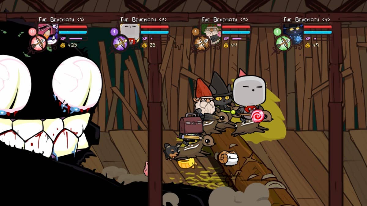 Castle Crashers - Painter Boss Paradise Lets You Paint Your Own Knightmare