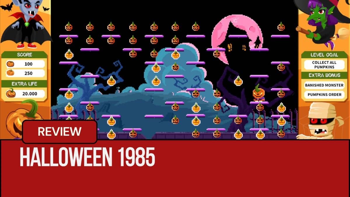 Halloween 1985: Pixel Pumpkins and Platform Panic